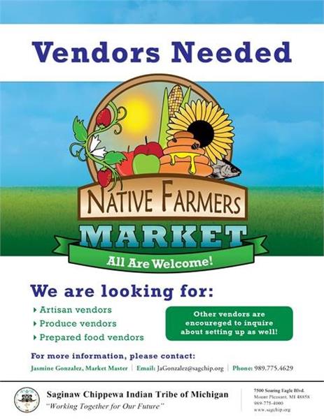Native Farmers Market Vendors - Saginaw Chippewa Indian Tribe