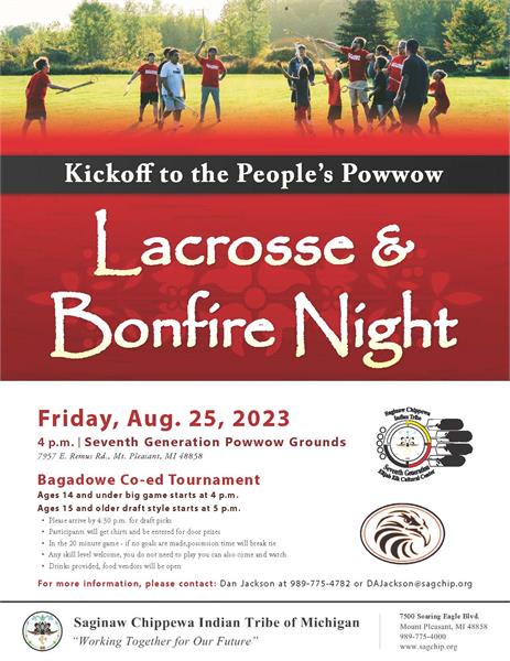 Tribal Events for this weekend! - Saginaw Chippewa Indian Tribe